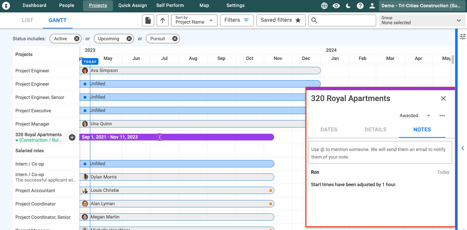 Project Notes – Support Help Desk