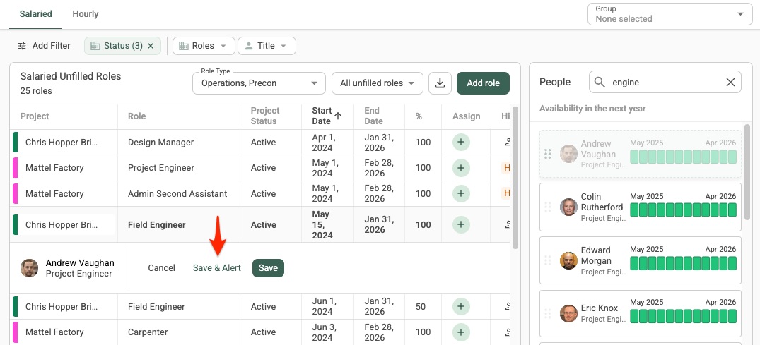 Assignment Alerts – Support Help Desk